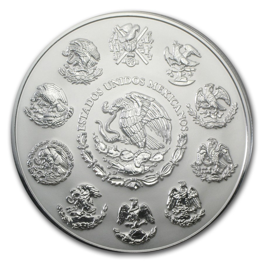 2010 Mexico 1 Kilo Silver (32.15 ozt .999 Fine Silver) Libertad Proof ...