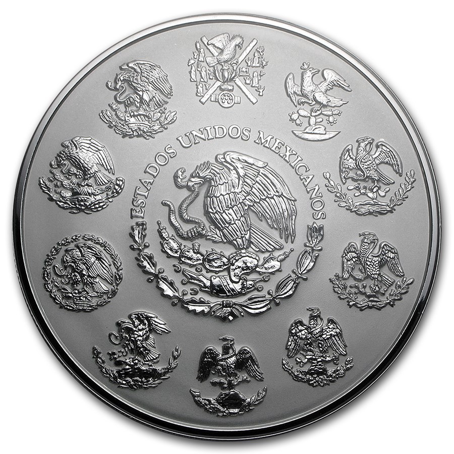2015 Mexico 1 Kilo Silver (32.15 ozt .999 Fine Silver) Libertad Proof ...